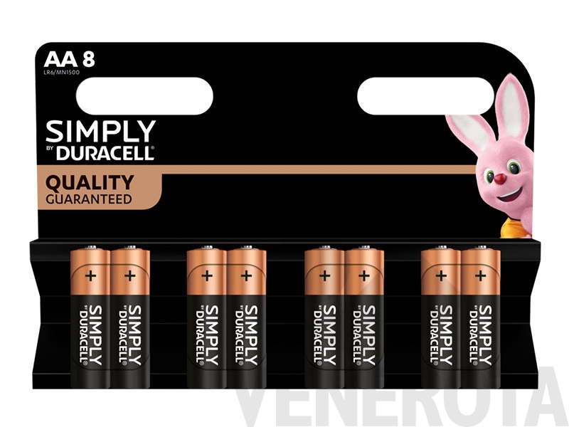 Pile stilo Simply AA Duracell MN1500 | Venerota Store
